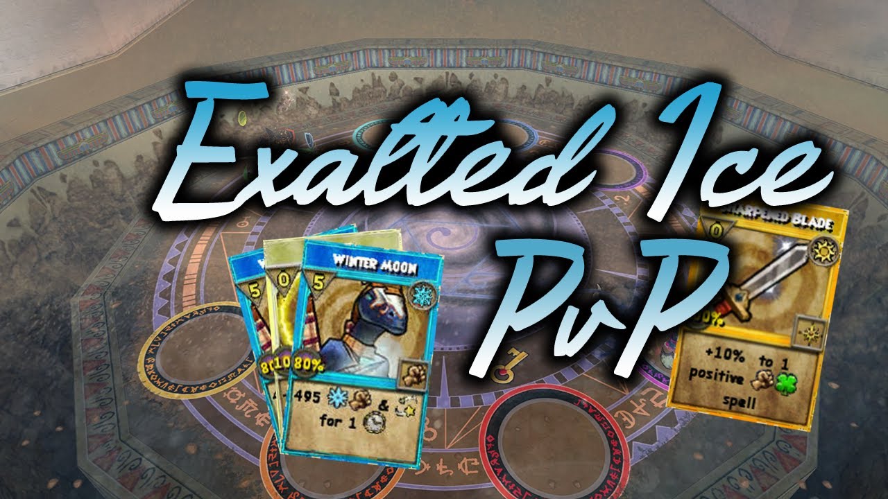 Wizard101: HIGH RANK EXALTED ICE PvP (100): The Weaver ONE SHOT! - YouTube