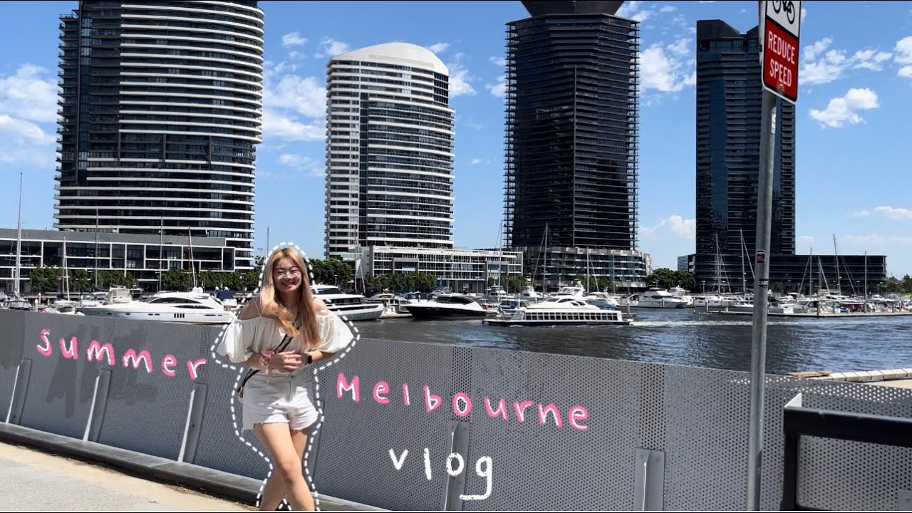 VLOG 67 | MELBOURNE VLOG EP 1 📸 🎞️ 🎟️ | RMIT Orientation, workout ...