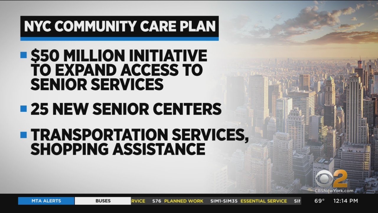 NYC Announces 'Community Care' Initiative - YouTube