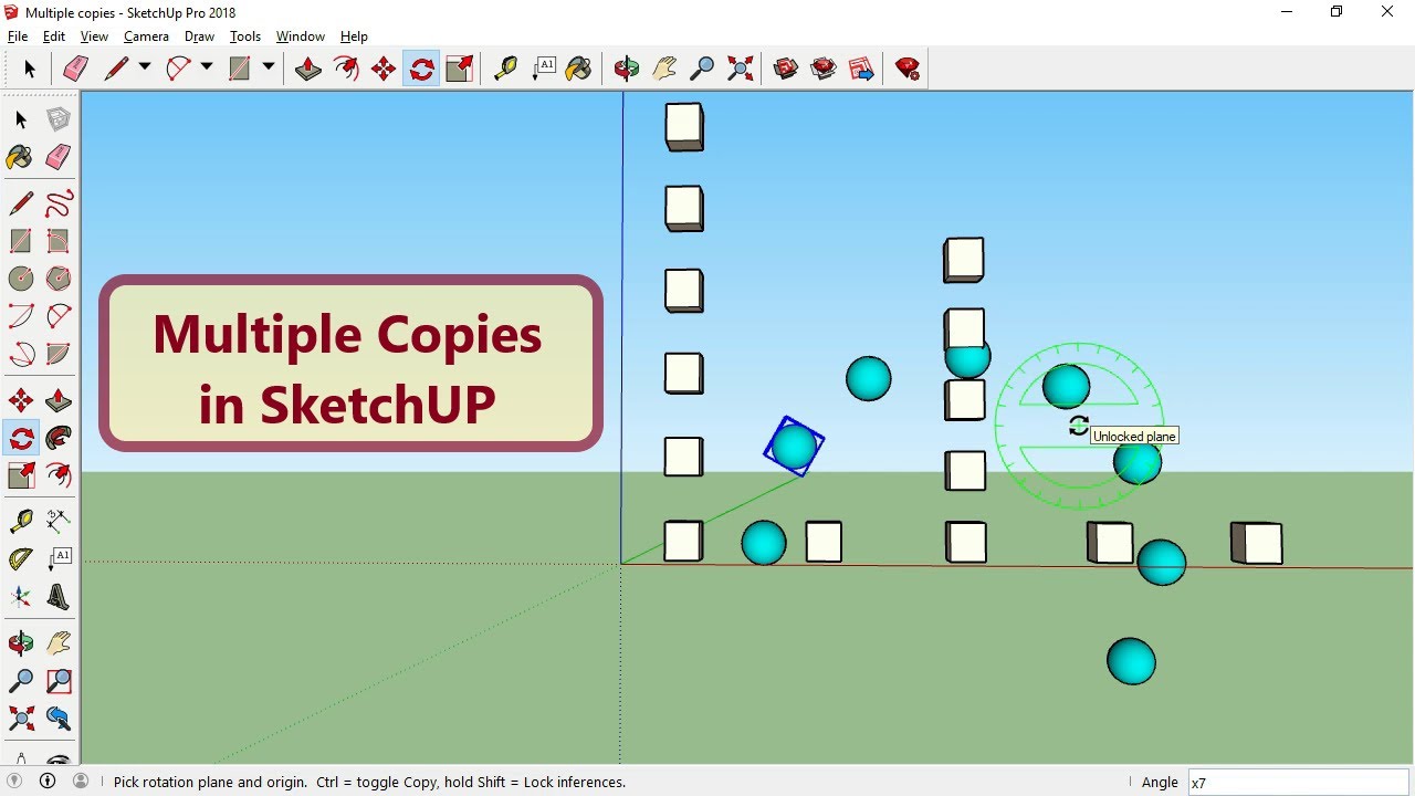 How To Make Multiple Copies In Sketchup Sketchup Tips In Tamil MDS How To Make Multiple Copies In Sketchup Sketchup Tips In Tamil MDS