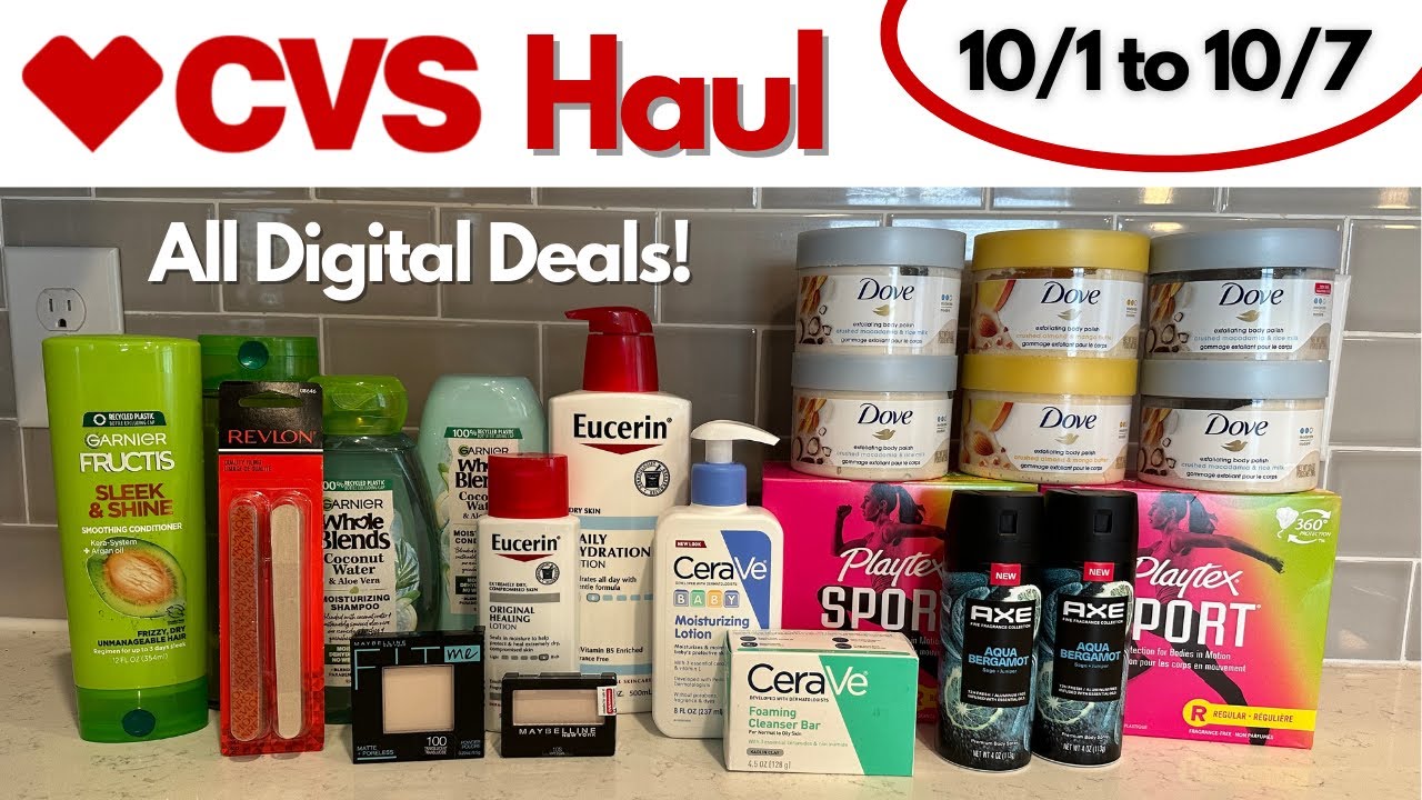 CVS Free and Cheap Digital Couponing Deals This Week | 10/1 to 10/7 ...