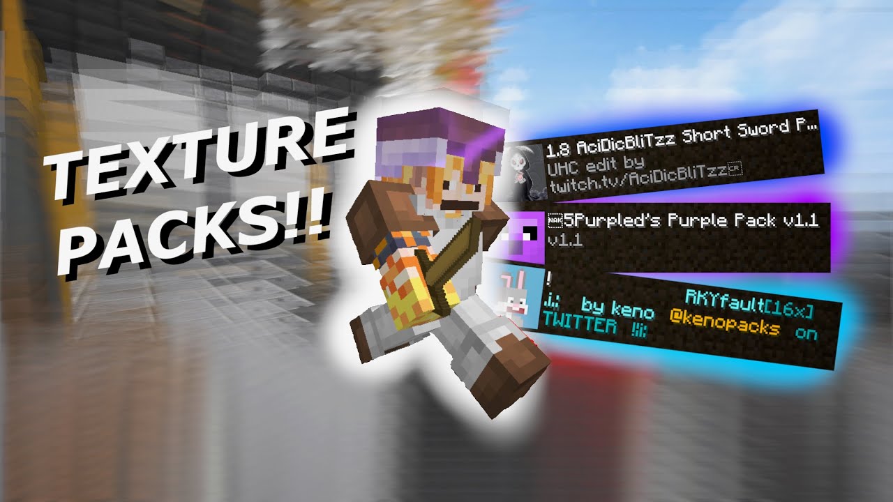 TOP 5 BEST TEXTURE PACKS 2020 - YouTube
