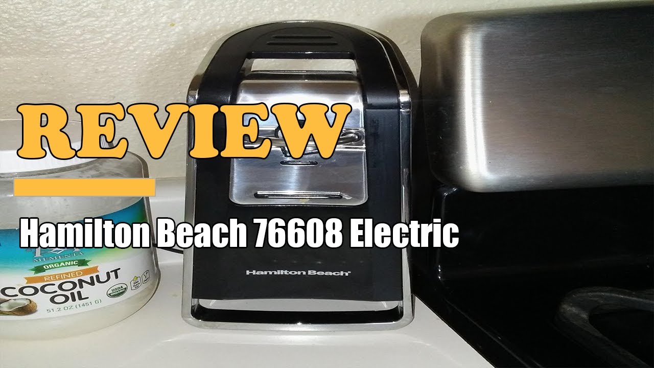 Hamilton Beach 76608 Electric - Review 2022 - YouTube