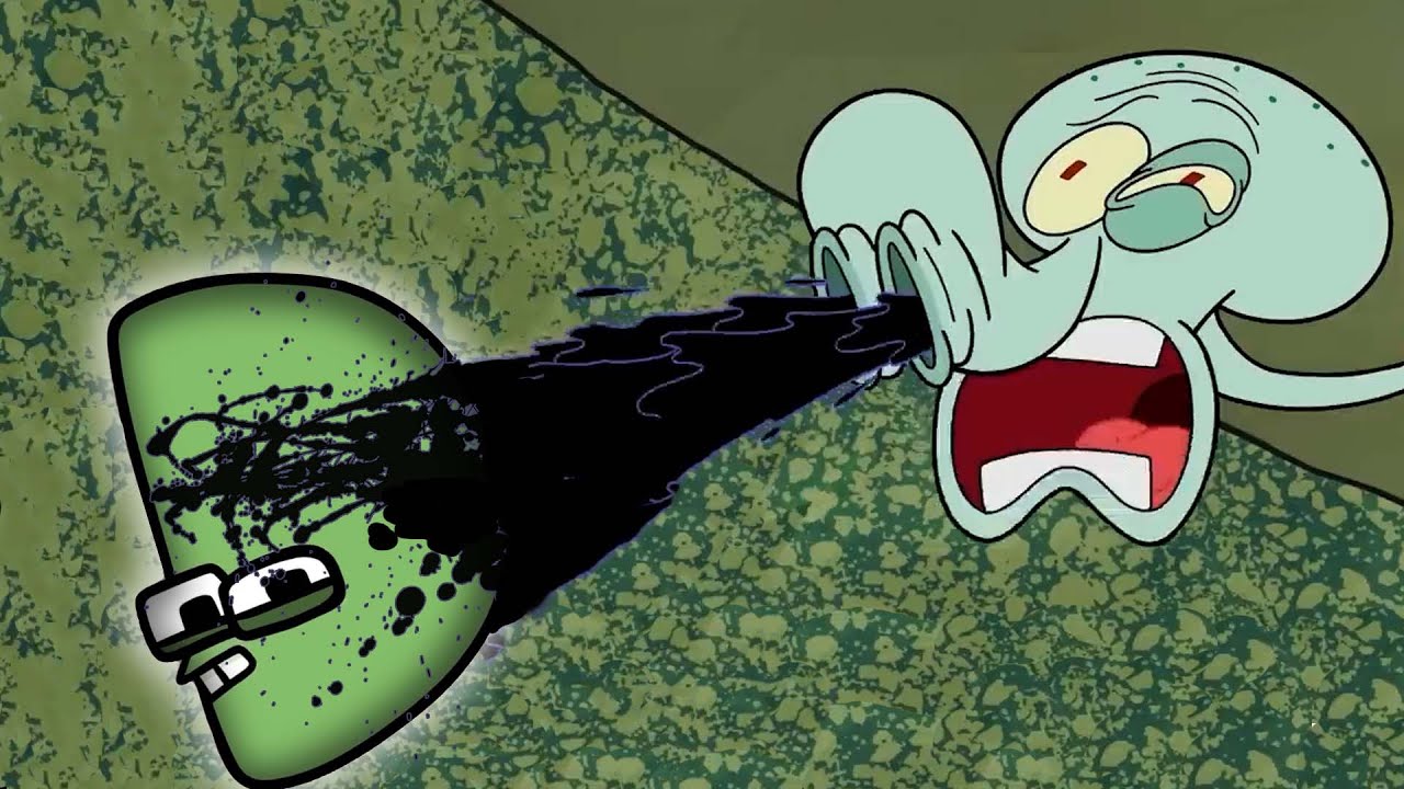 WOW Squidward KICKS OUT Dr Livesey Walk Alphabet Lore Letter D of his ...