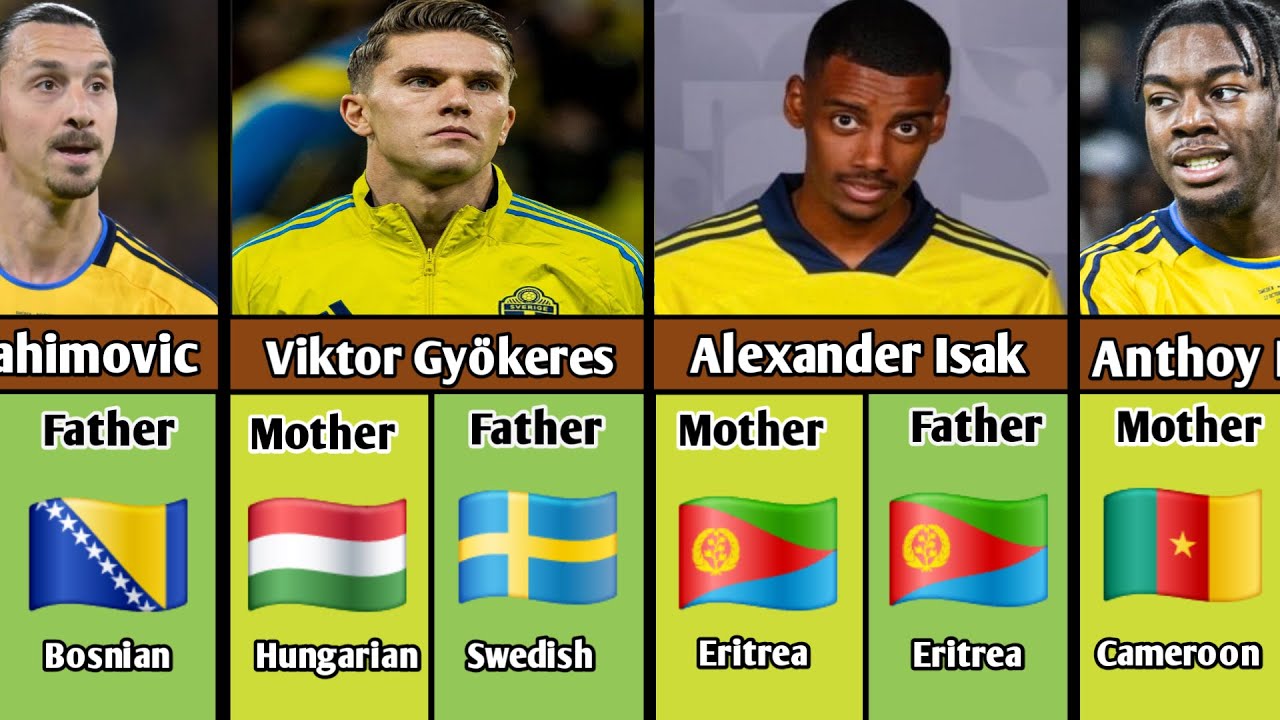The Real Origins of Swedish Football Stars ⚽ - YouTube