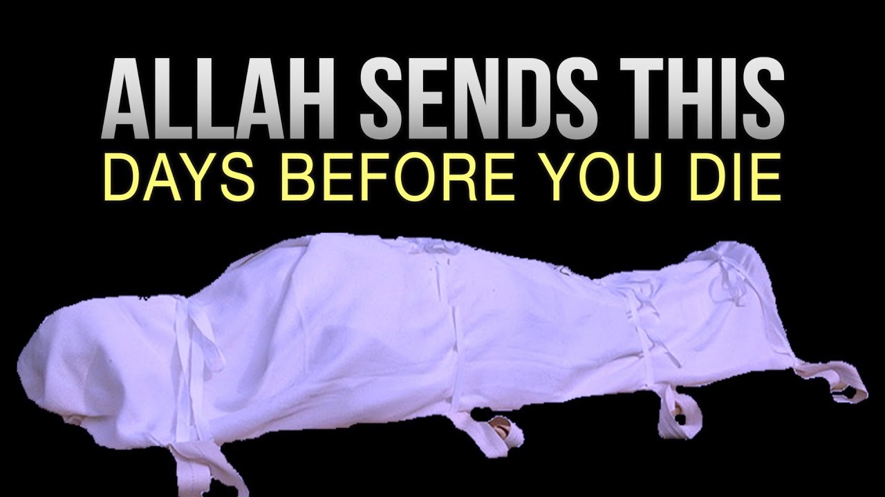 DAYS BEFORE YOU DIE, ALLAH SENDS THIS SIGN - YouTube