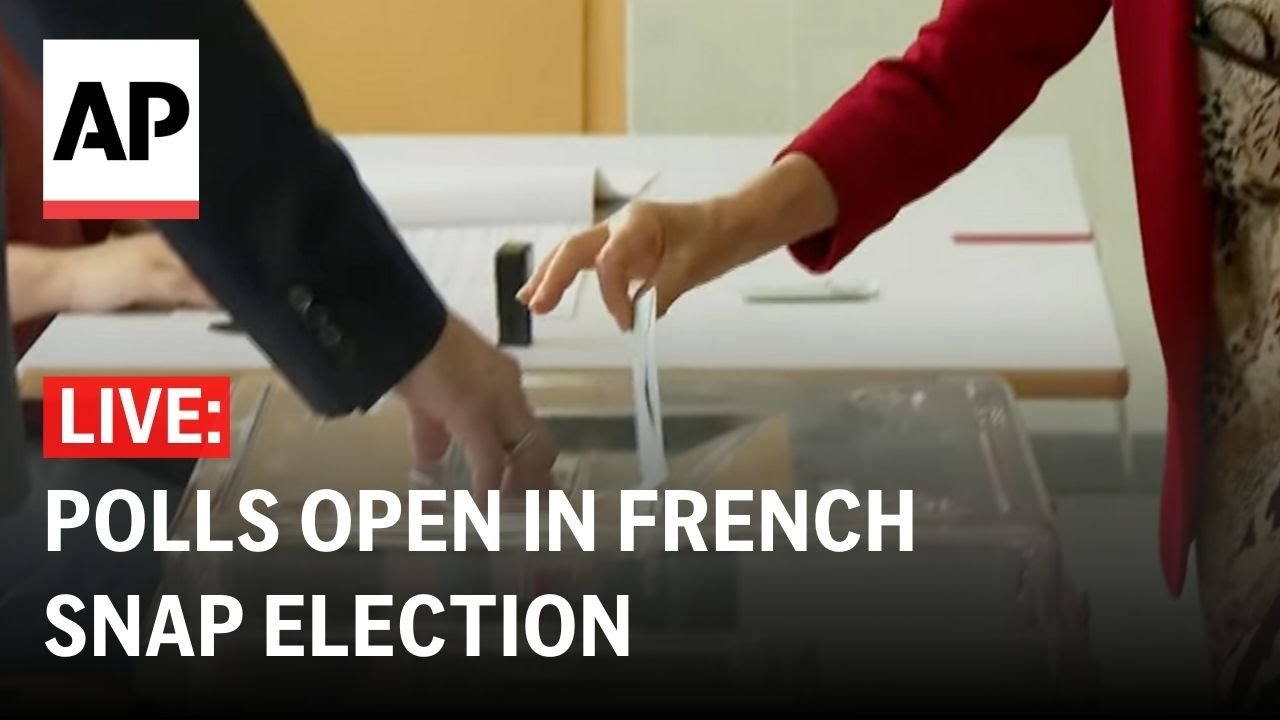 France elections 2024 LIVE: French voters cast ballots in snap polls ...