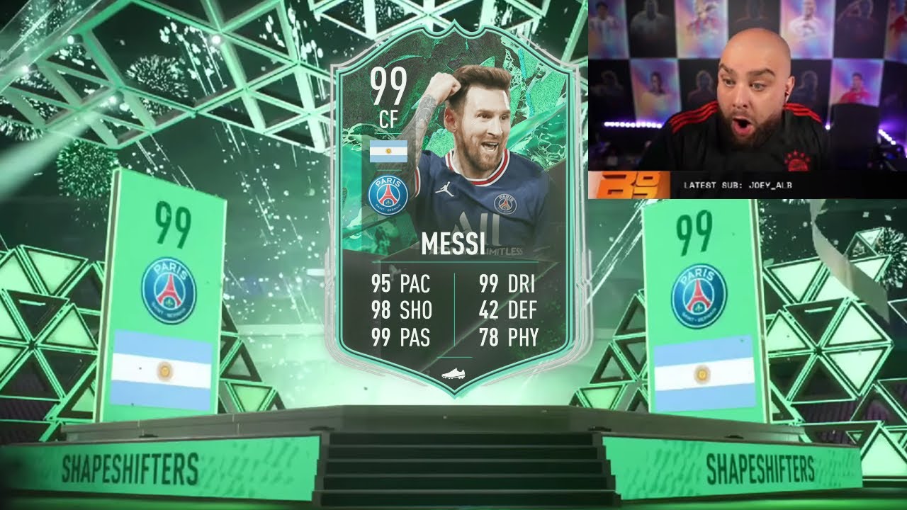 Bateson87 packs 99 Messi - YouTube