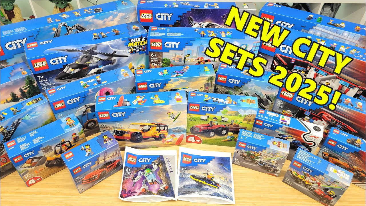 New LEGO City Sets | January 2025 - YouTube