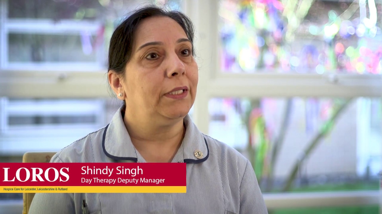 Getting to know LOROS Hospice: Day Therapy - YouTube