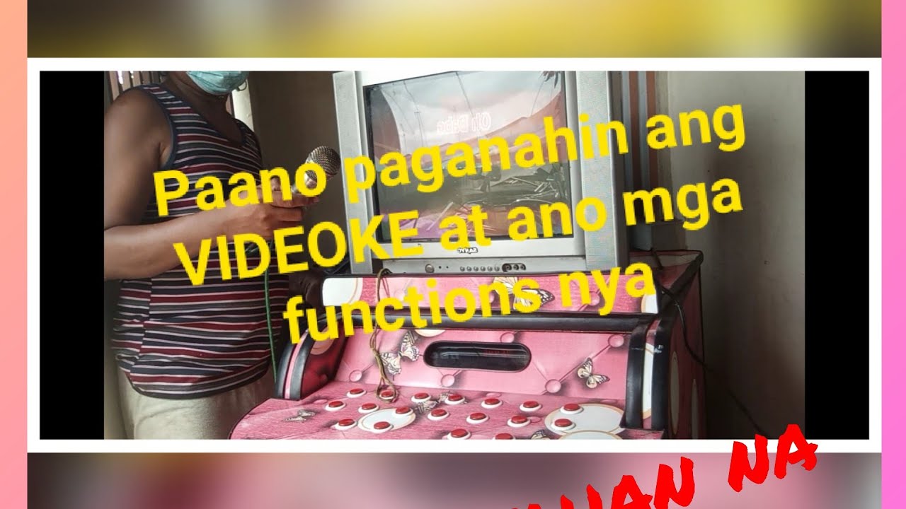 How to operate a VIDEOKE vlog #34 - YouTube