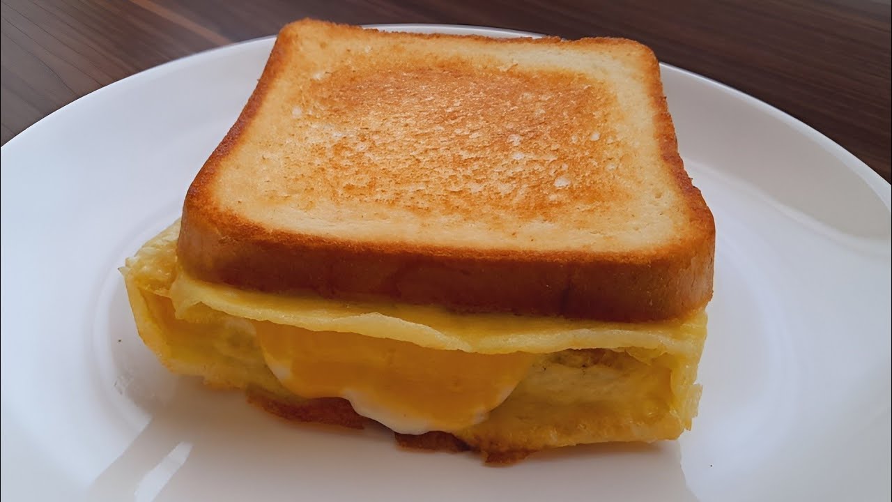 "Delicious Egg and Cheese Toast: Amazing Breakfast Recipe!" - YouTube