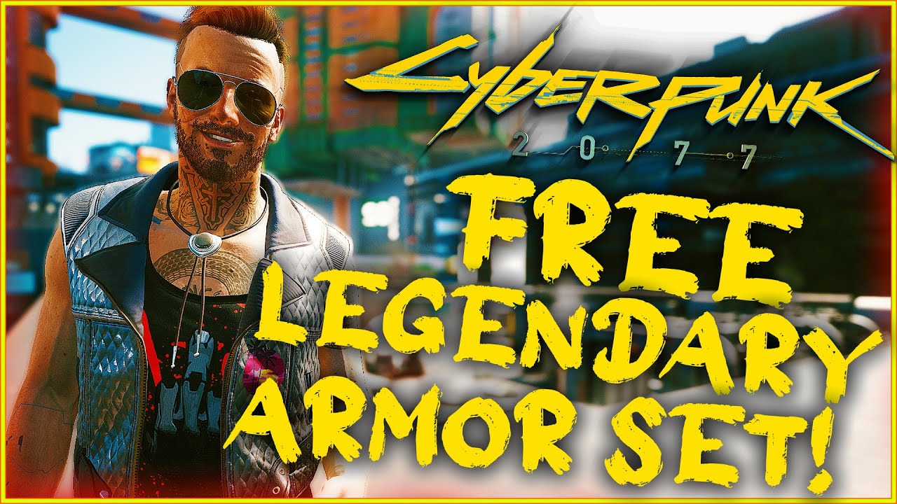 Cyberpunk 2077 - FREE LEGENDARY ROCKER ARMOR SET! Cyberpunk Armor Guide ...