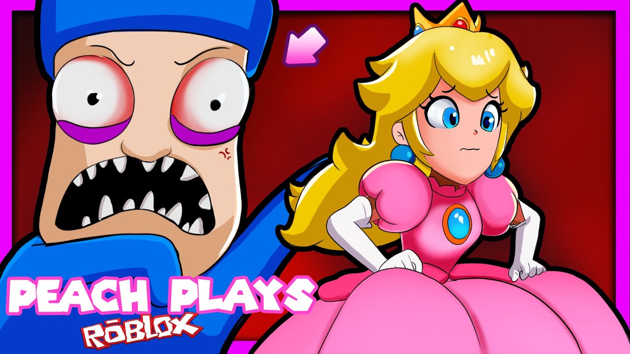 👑 ESCAPE CRAZY POLICEMAN [FUNNY OBBY] | Peach Plays Roblox Team Prison ...