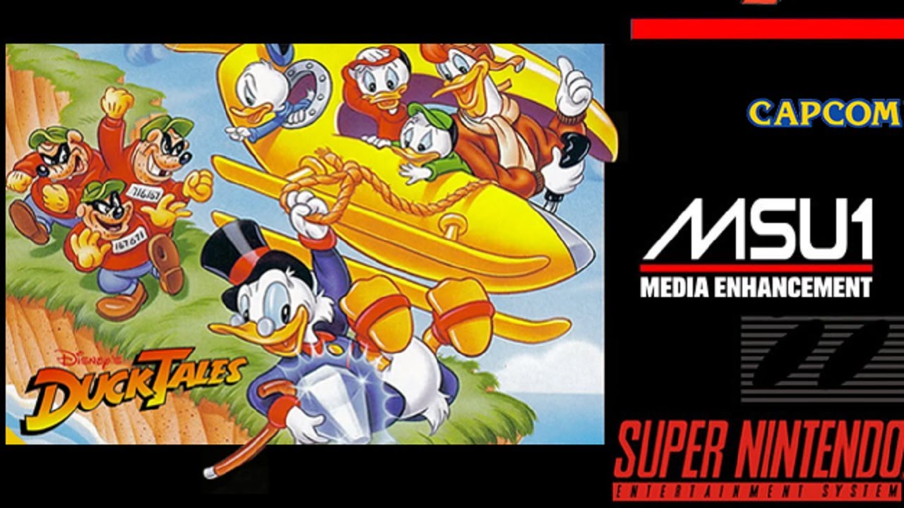 DUCK TALES do NES, portado pro SNES, com MSU-1 - YouTube