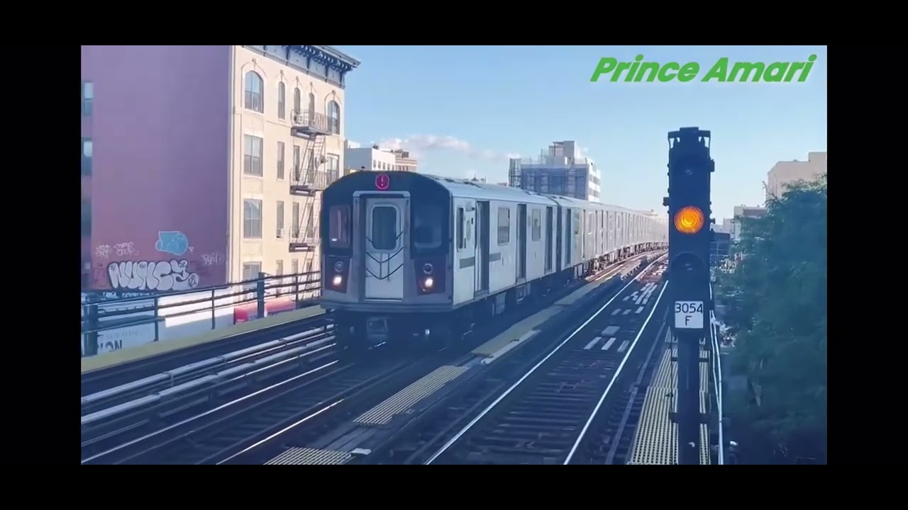 Fast MTA trains but they have text to speech - YouTube