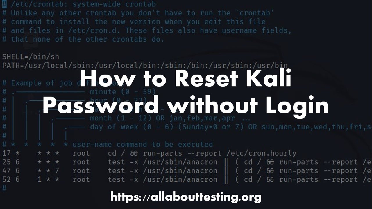How To Reset Kali Password Without Login YouTube how-to-reset-kali-password-without-login-youtube