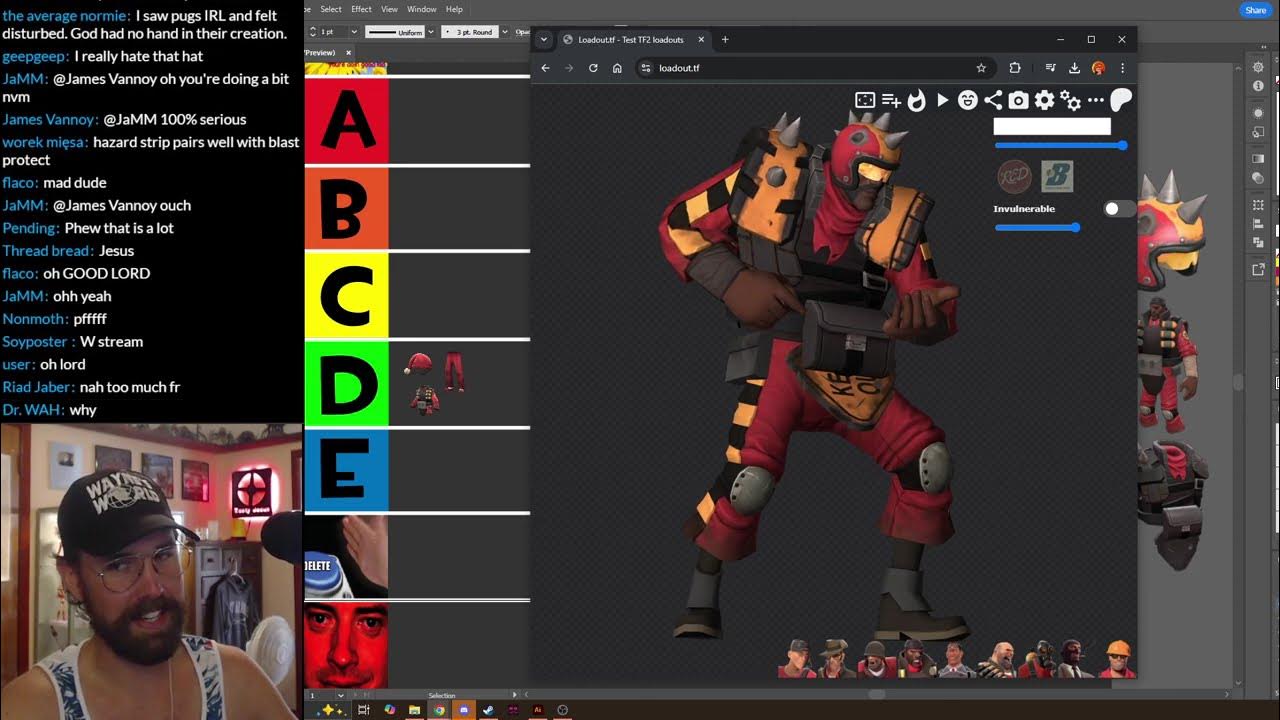 TF2: The Official Demoman Cosmetics Tier List - YouTube