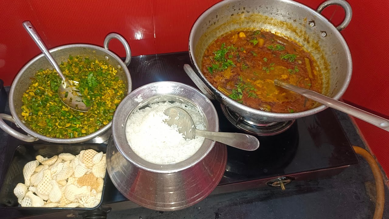 Suda suda soru,Kara Kuzhambu,bat appalam,beans muttai poriyal - YouTube