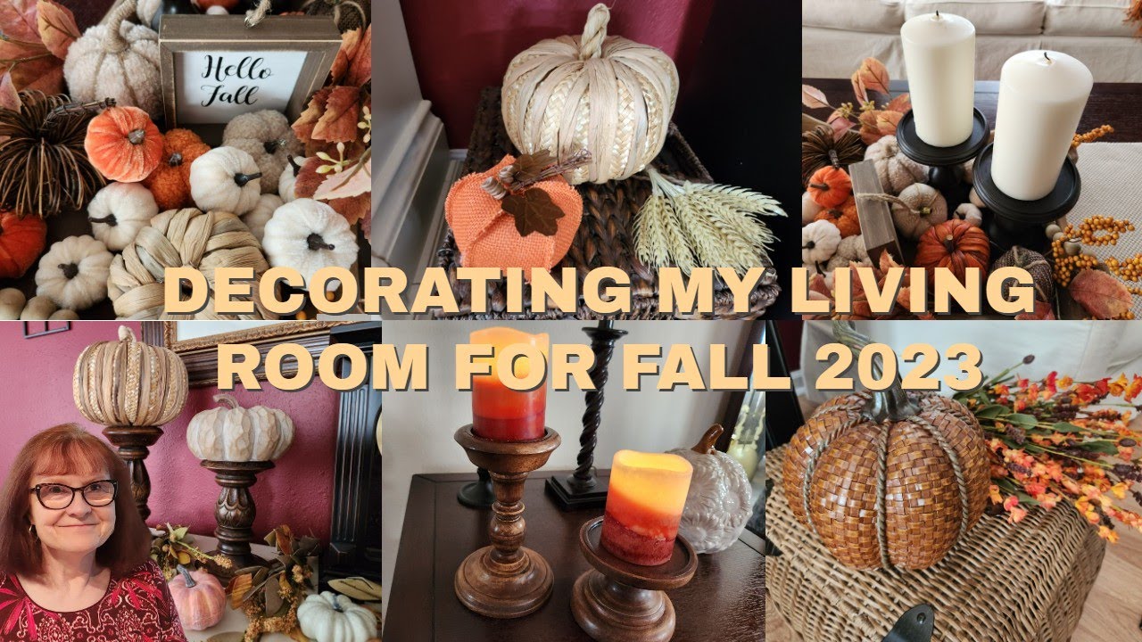 🍂DECORATING MY LIVING ROOM FOR FALL 2023🍂 - YouTube