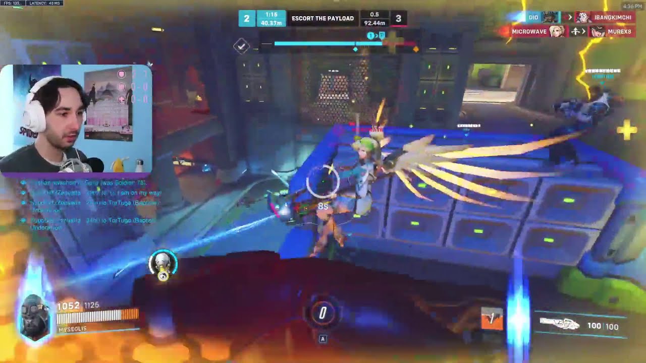 Primal Bagging the enemy Mercy | Overwatch 2 - YouTube
