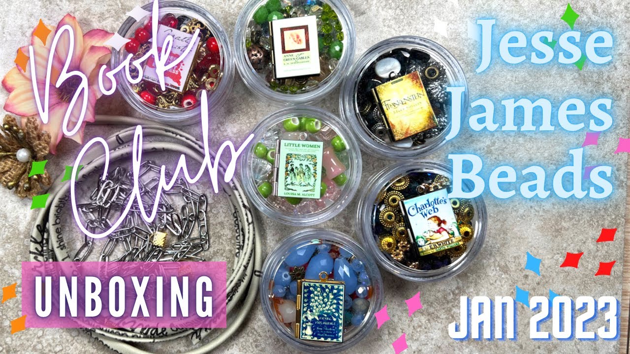 Magical Mystery Bead Box | Unboxing | Jan 2023 | Book Club - YouTube