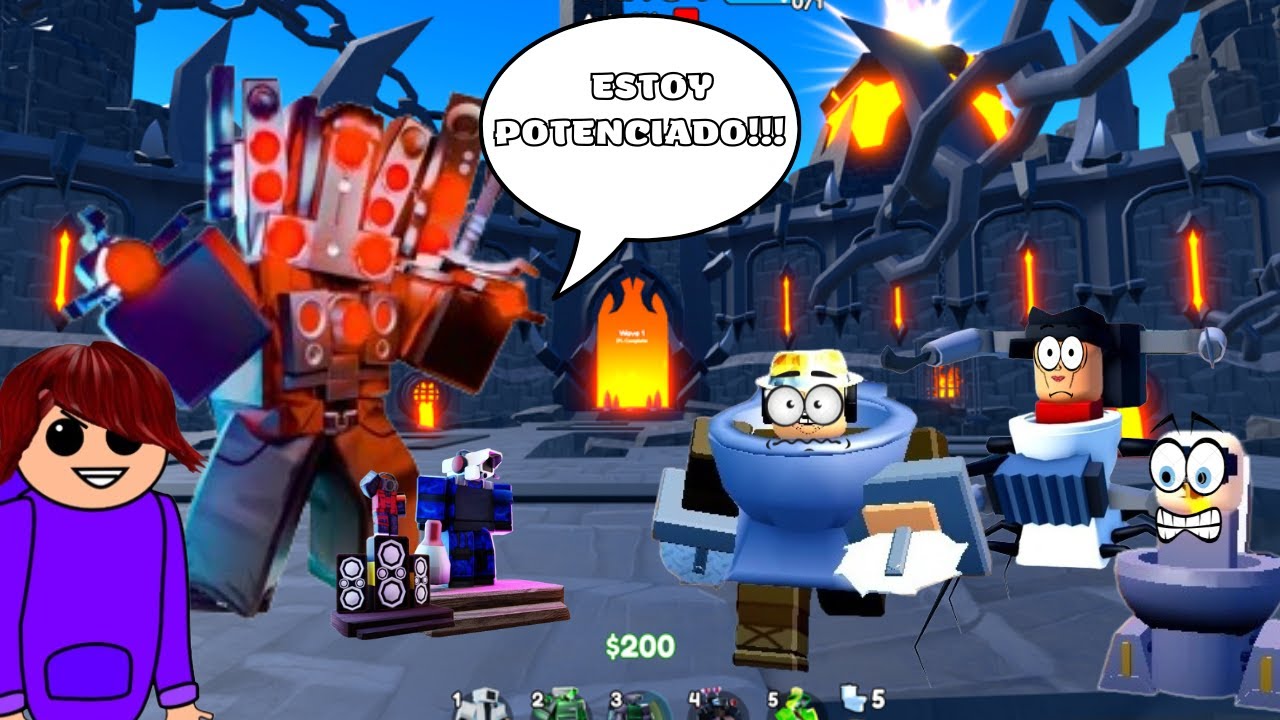 POTENCIE EL HYPER UPGRADED TITAN SPEAKERMAN EN TOILET TOWER DEFENSE ...