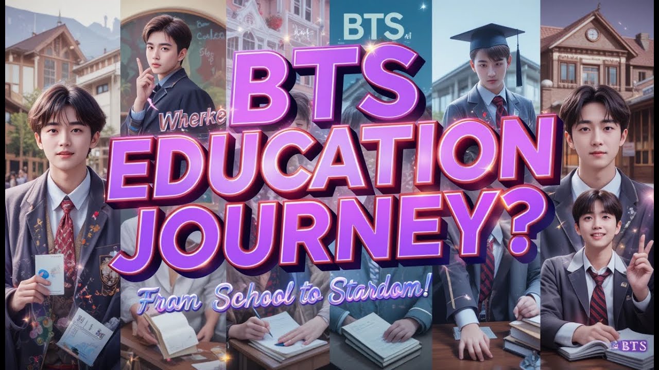 "Where Did BTS Study? Full School and College Journey Revealed!"# ...