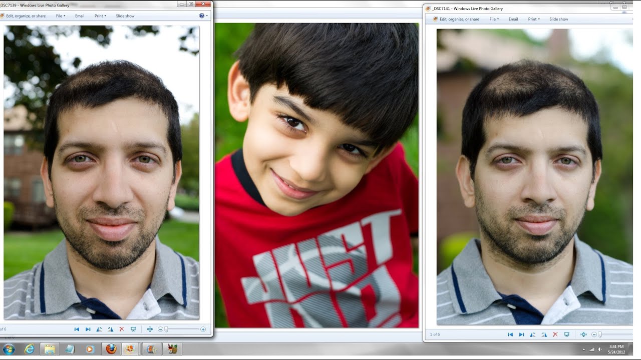 Ideal Focal length for Basic Portraits and Headshots. 35mm 50mm 85mm ...