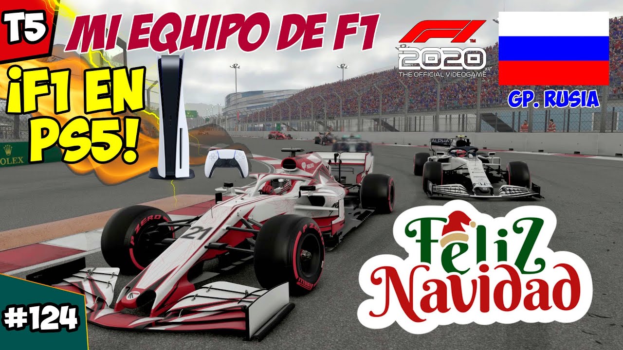 ¡FELIZ NAVIDAD A TODOS! ¡F1 EN MI PLAYSTATION 5! | MI EQUIPO DE F1 2020 ...