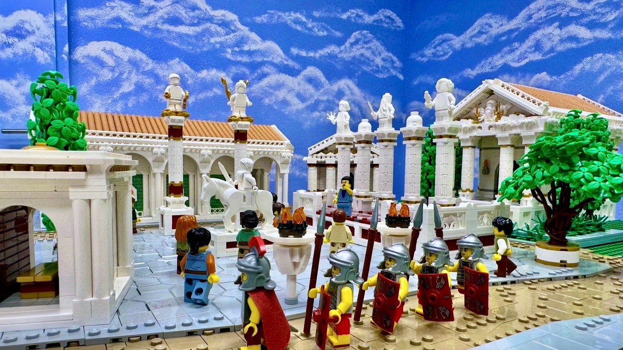 Ein NEUES Projekt: Römisches Reich aus LEGO Teil 1. - YouTube
