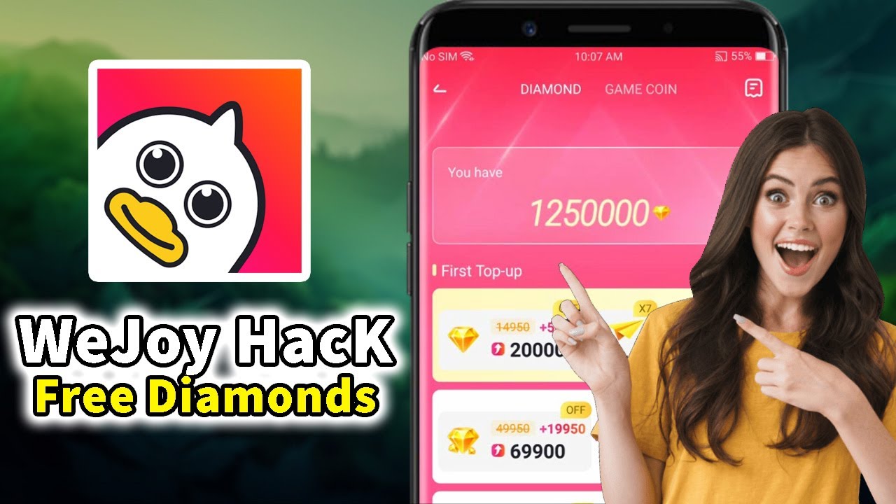 WeJoy Free Daimonds - How to earn money Wejoy App #WeJoy - YouTube