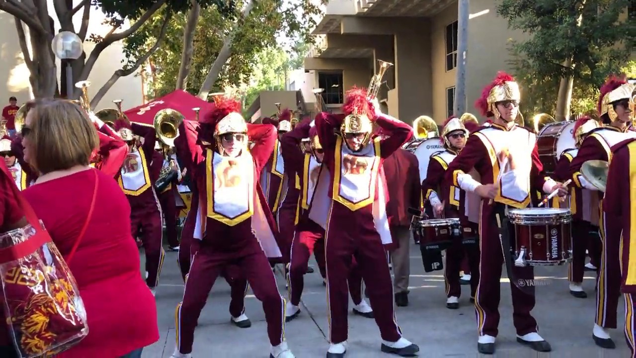 USC Band Latin Medley La Vida Loca Ricky Martin Like It Like That Hips ...