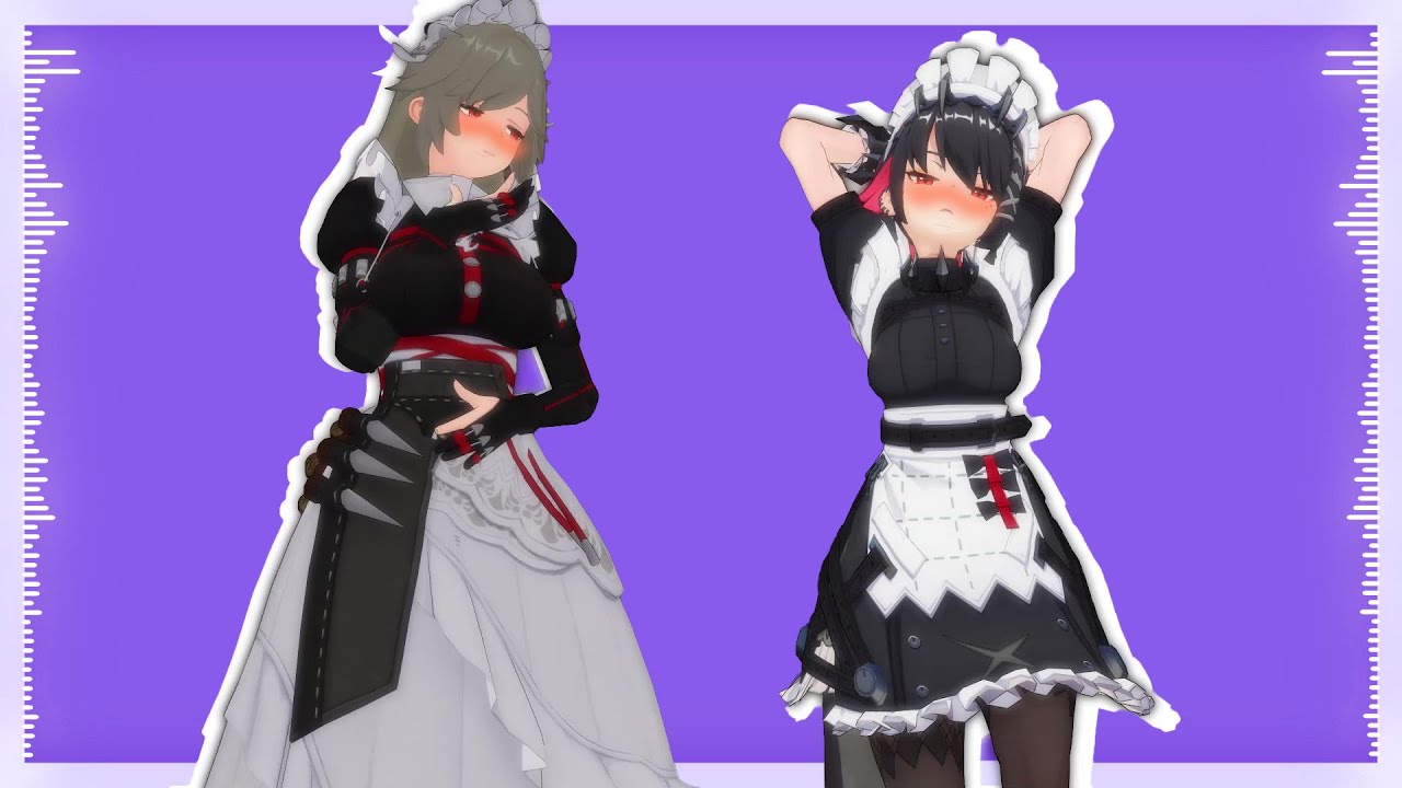 Ellen Joe // Rina | 2 maids!!! 😳- Hold up -【MMD ZZZ 4K | 60FPS】 - YouTube