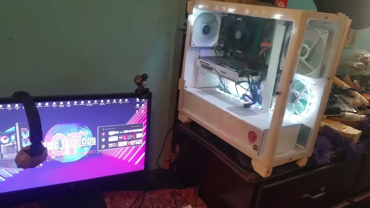 How I Clean my Dirty Gaming Pc - YouTube