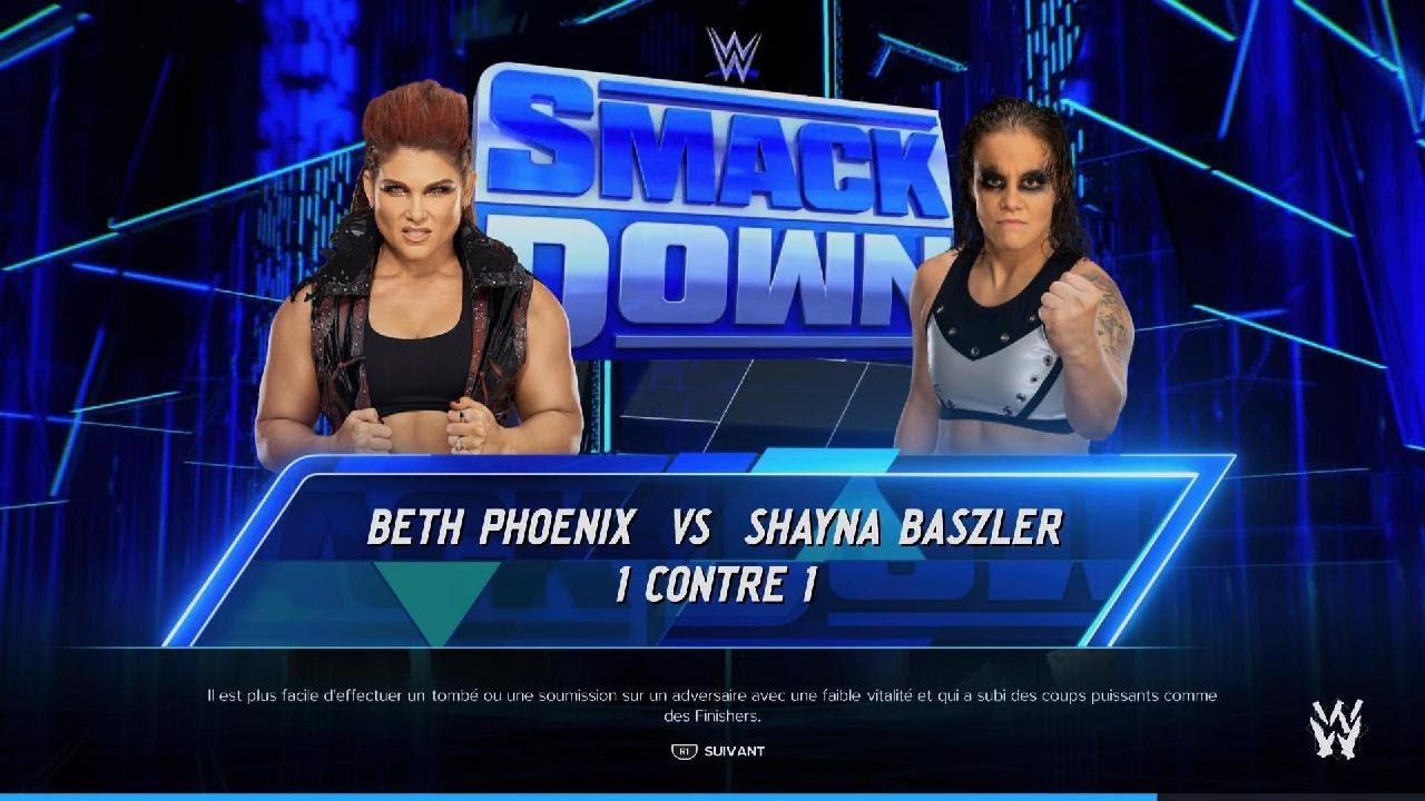 [WWE 2K24] Beth Phoenix vs Shayna Baszler (SmackDown Février 2024 n°3 ...