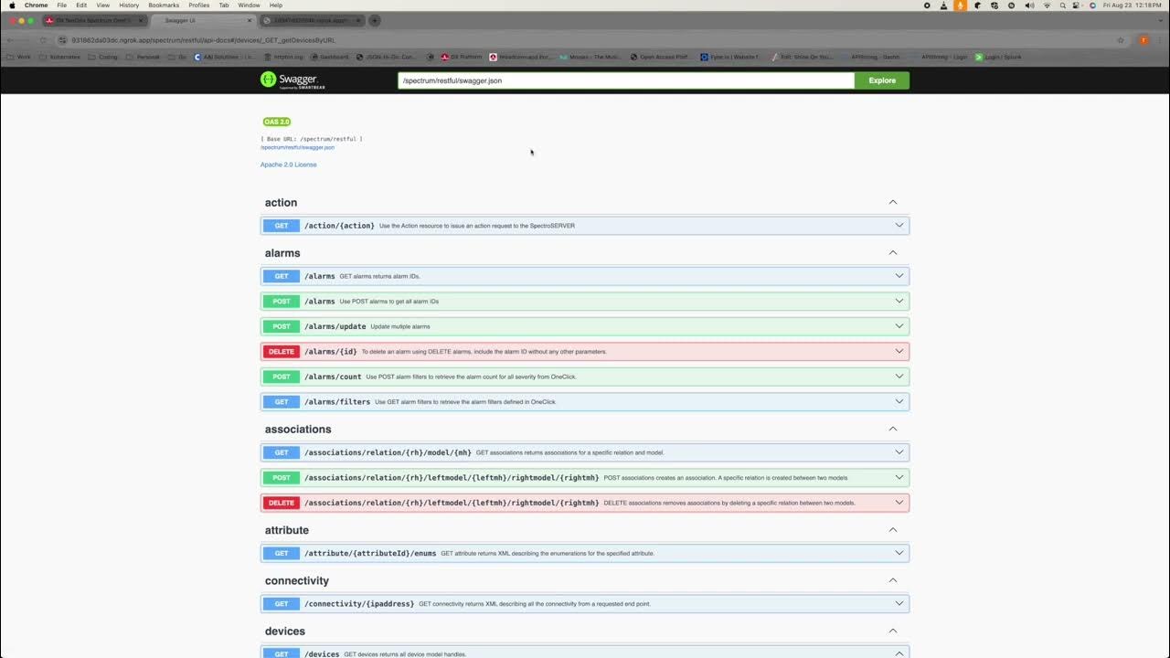 Get data from Broadcom Spectrum and PM/DA with Python into Json/CSV ...