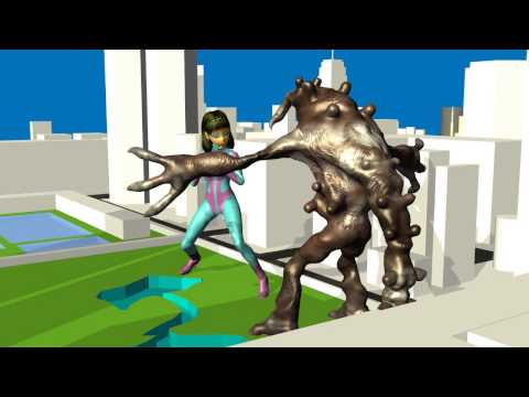 MightyLady in iClone5