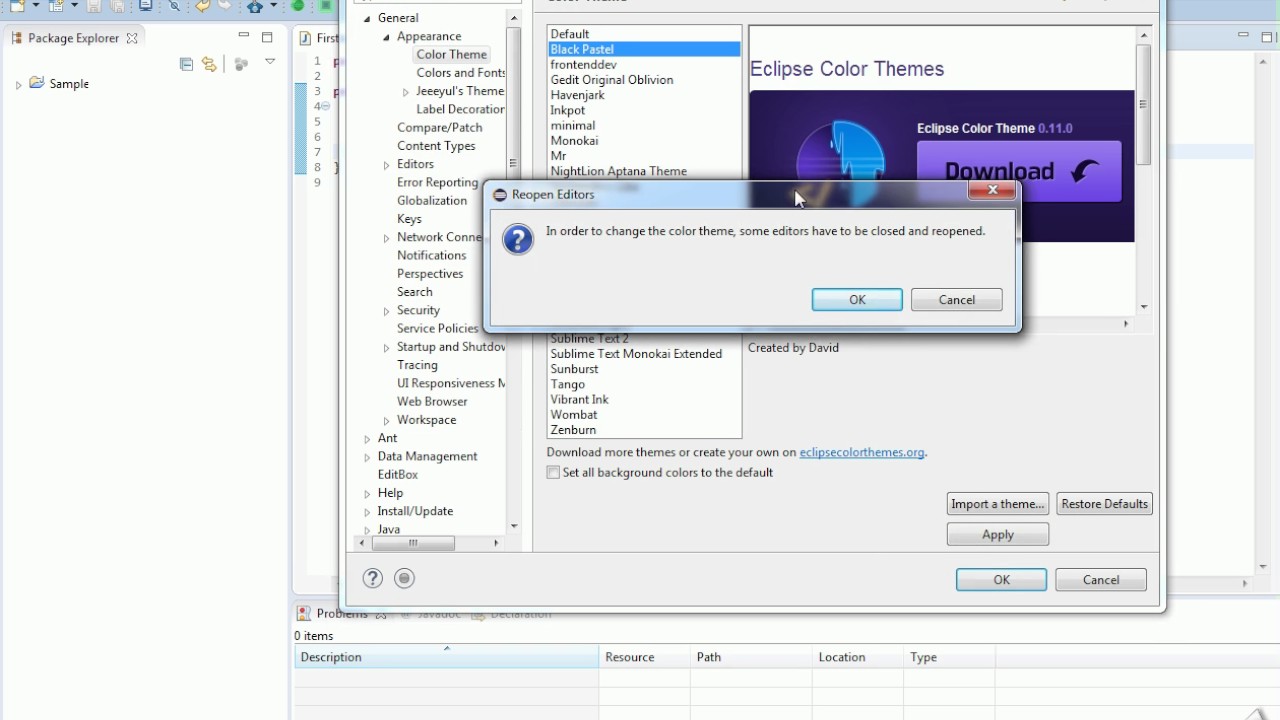 Eclipse Themes for Editors - YouTube