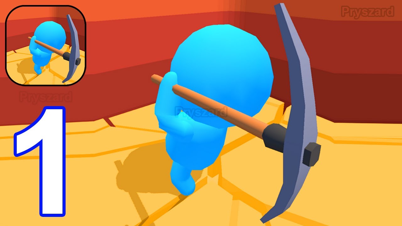 Idle Dig It - Gameplay Walkthrough Part 1 Stickman Idle Digging Miner ...