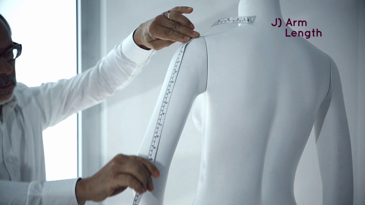 How to measure - J) Arm Length - YouTube