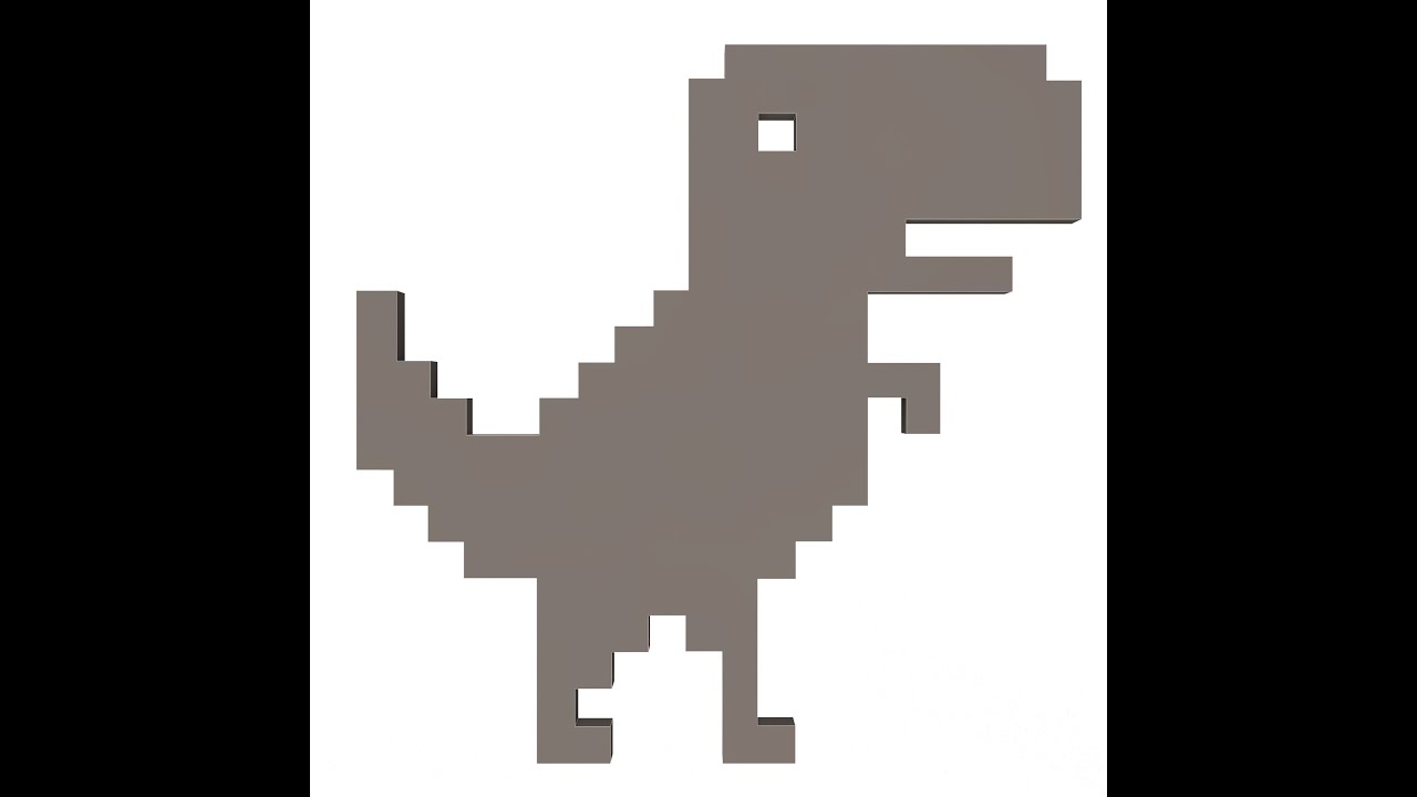 CREÉ DINOSAUR GAME en SCRATCH [Dino Chrome] - YouTube