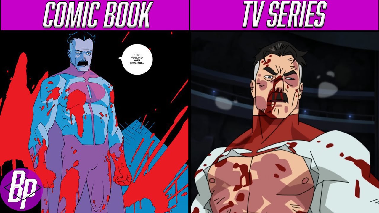 Invincible Season 1 Better Than the Comics!? | Comic vs. TV Show ...