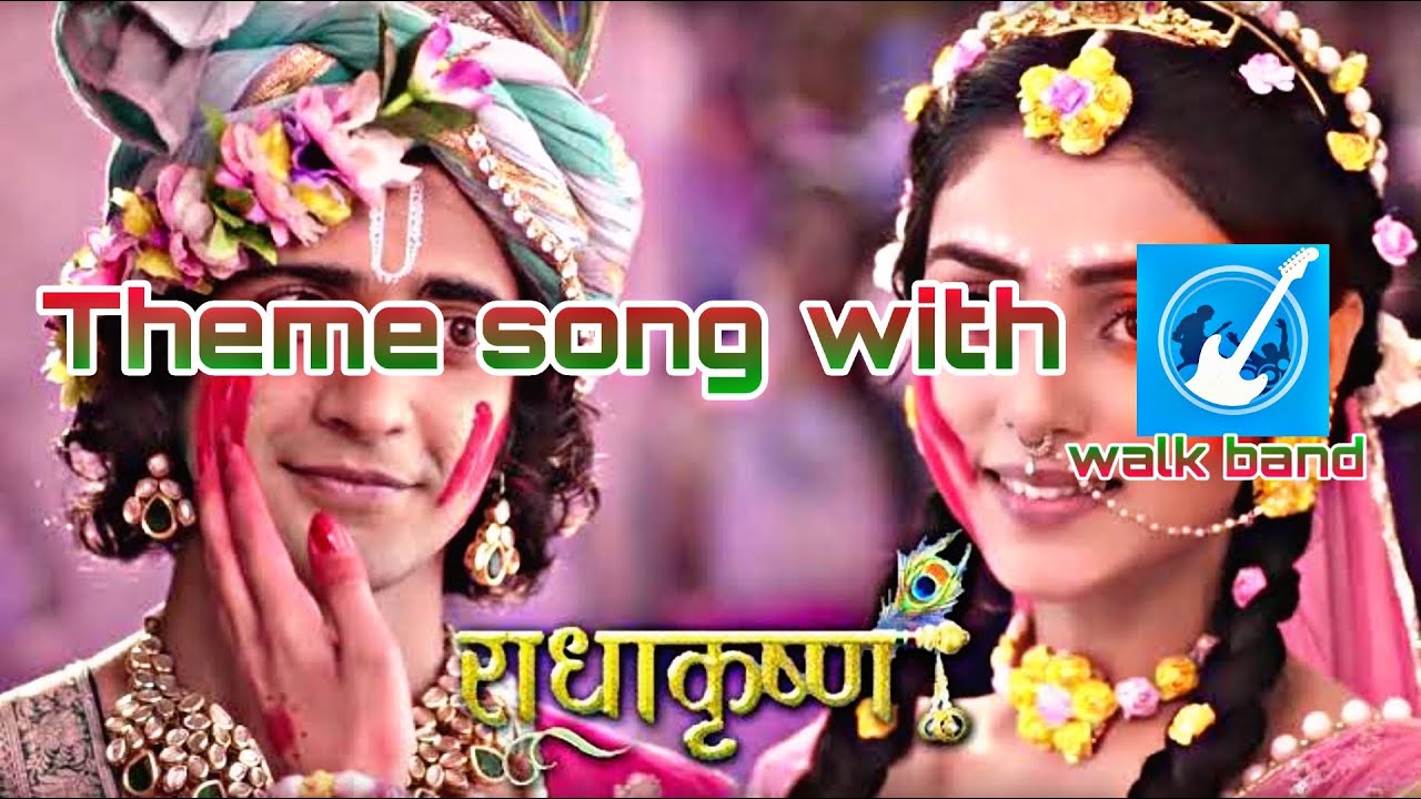 Radha krishna serial theme song||with piano||by Bishal. #music # ...