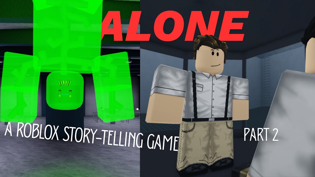 I Met An Alien??? - Alone, A Roblox Storytelling Game - YouTube