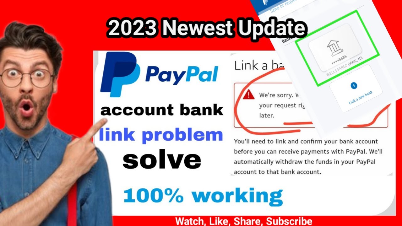 2023 update: How to Link and confirm your bank account to your PayPal ...
