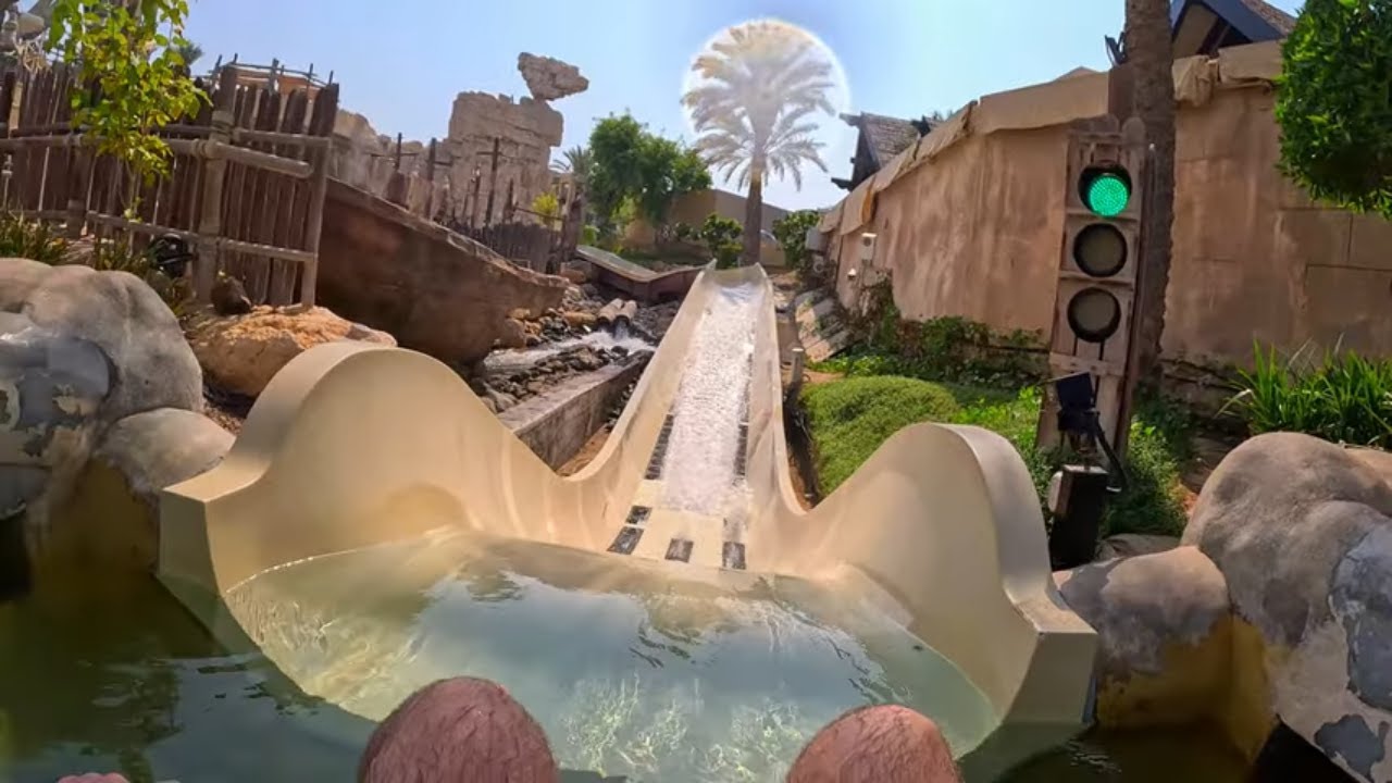 Longest Master Blaster Ever! White Water Wadi at Wild Wadi Dubai - YouTube