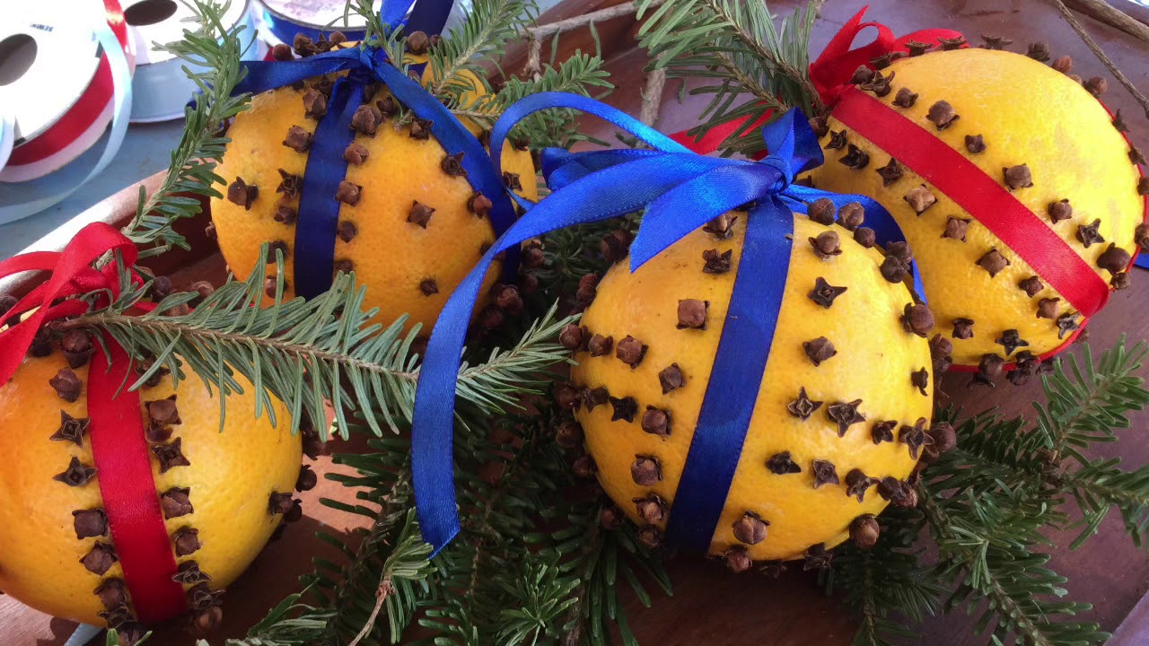 Old Fashioned Pomander Balls | The Alamo - YouTube