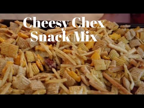 Cheesy Chex Snack Mix - YouTube