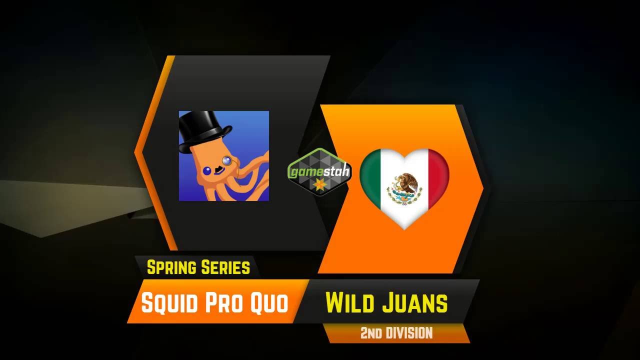 Spring Series Div2 Week #1 - Squid Pro Quo vs Wild Juans - YouTube